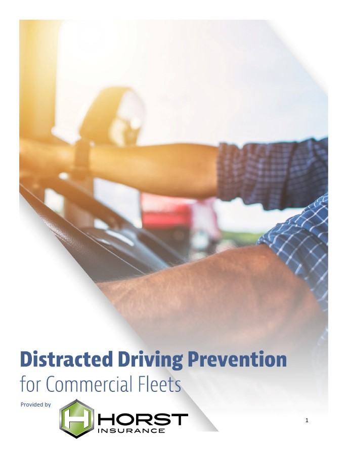 Distracted Driving Prevention for Commercial Fleets | Horst Insurance